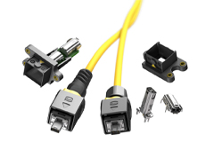 Mini PushPull T1 Industrial Connector - HARTING | DigiKey